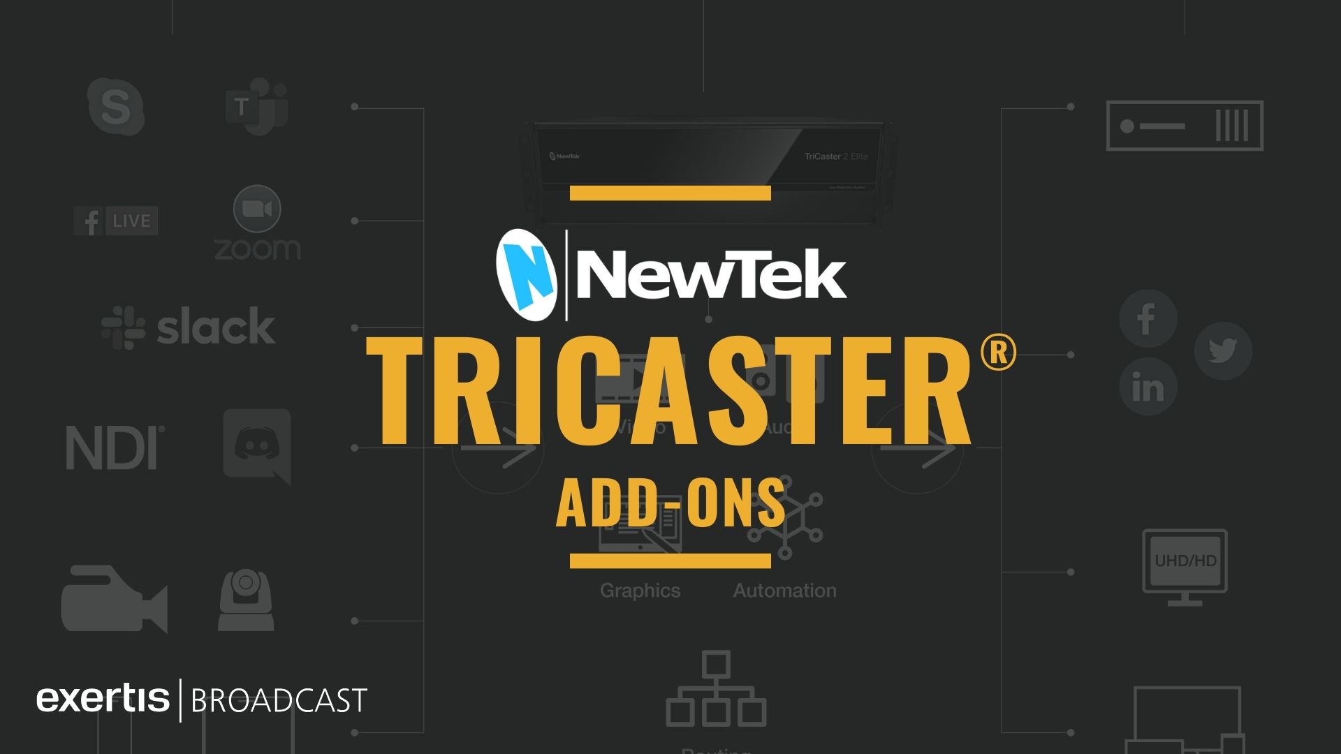 NewTek TriCaster Pro Add-Ons - JBandA.com