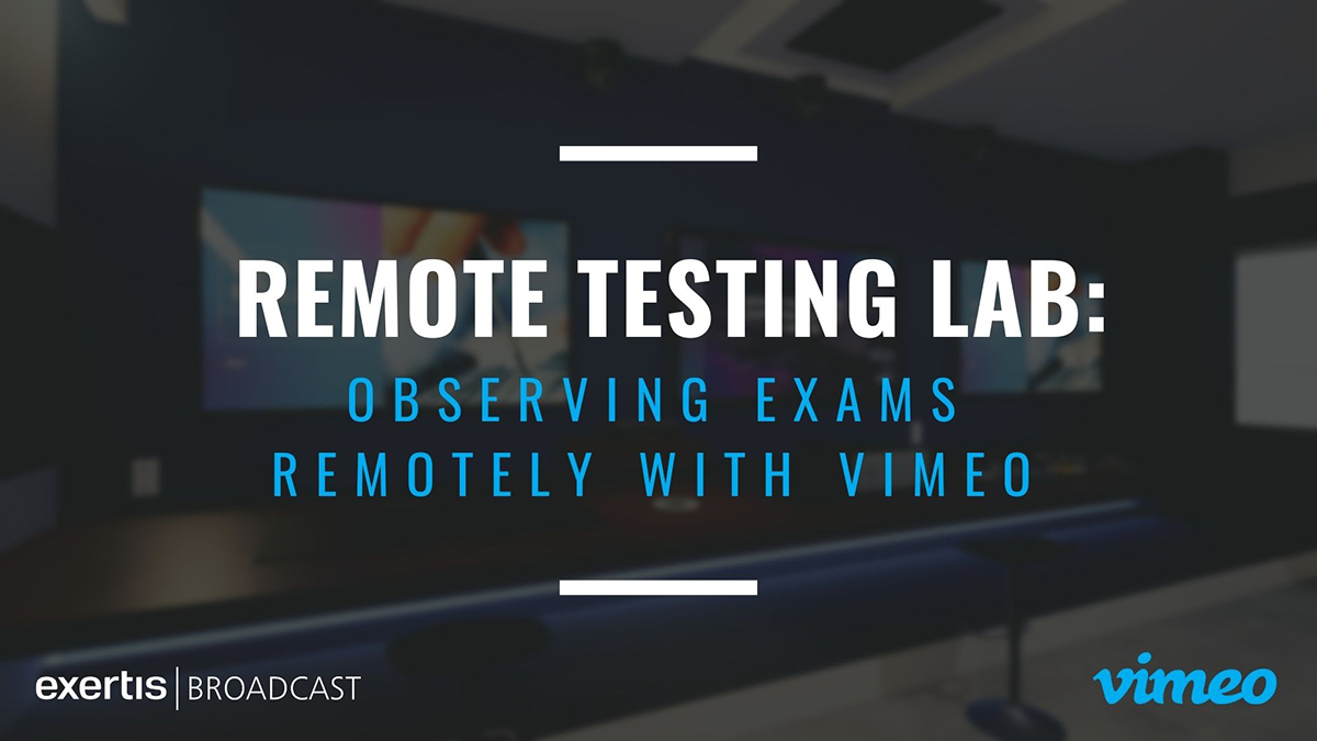 Remote Testing Lab with Vimeo - JBandA.com